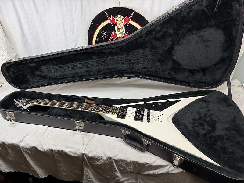 ESP LTD Dave Mustaine Signature DV8-R dv8r Flying V Guitar | Reverb