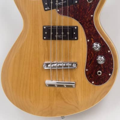 Eastwood Sidejack Pro JM Bass Natural | Reverb