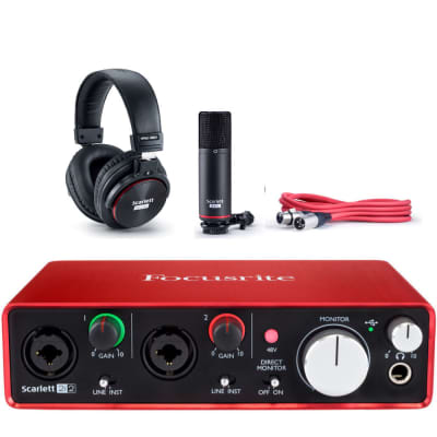 Focusrite Scarlett 2i2 USB Audio Recording Interface (3rd | Reverb