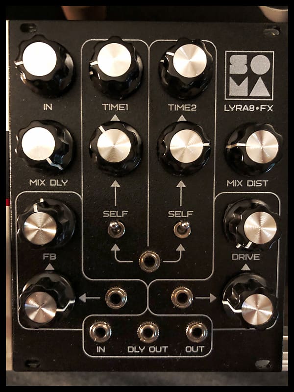 Soma Laboratory Lyra-8 FX - Black - Delay Module | Reverb UK