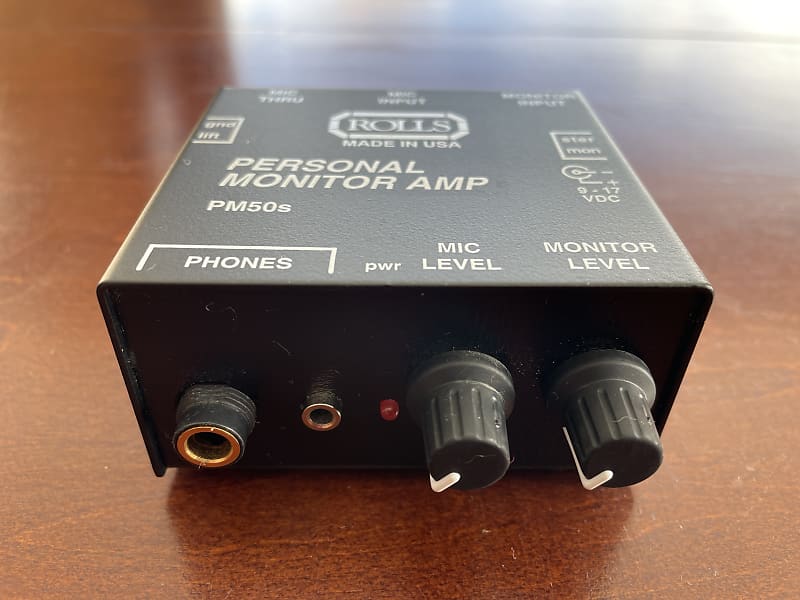 Rolls PM50s Black | Reverb