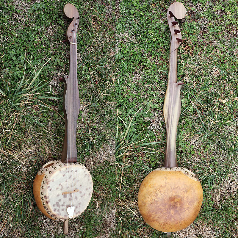 Jeff Menzies Gourd Banjo 2019 | Reverb