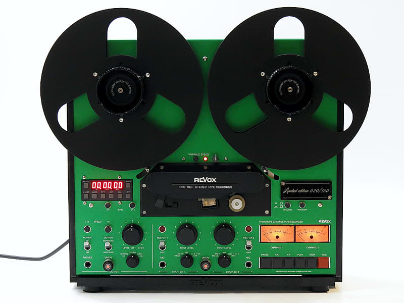 Revox PR99 MKII green/black limited edition 20/100 green | Reverb UK