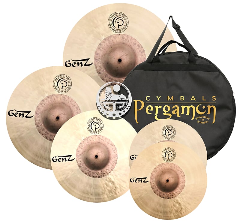 Pergamon Gen-Z Cymbal Pack Box Set 14-16-18-20-inch | Reverb