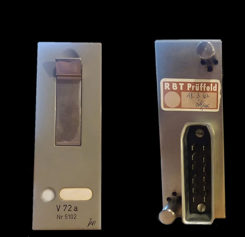 TAB Telefunken V72A mic preamp module RELISTED IN OTHER | Reverb