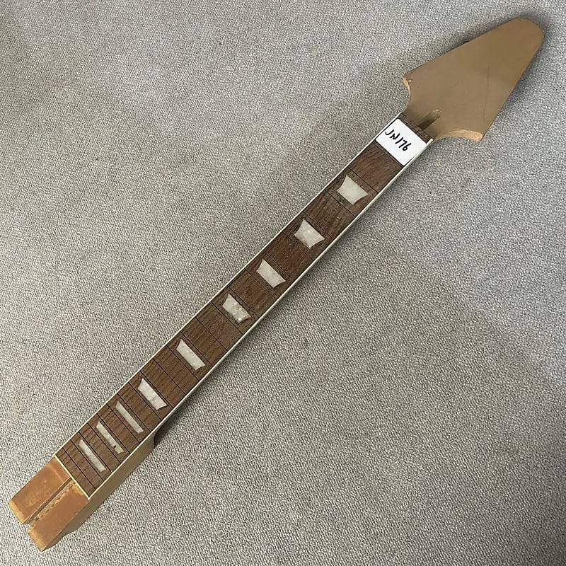 Maple Guitar Flying V Style Neck and Rosewood Fingerboard | Reverb