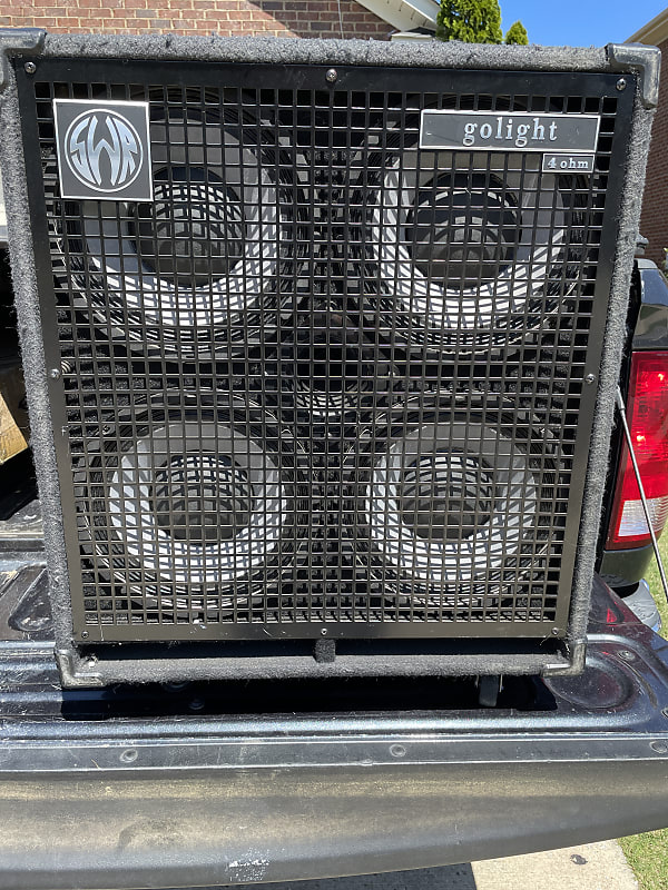 SWR Goliath Golight 2000 - black 4x10 bass cabinet | Reverb