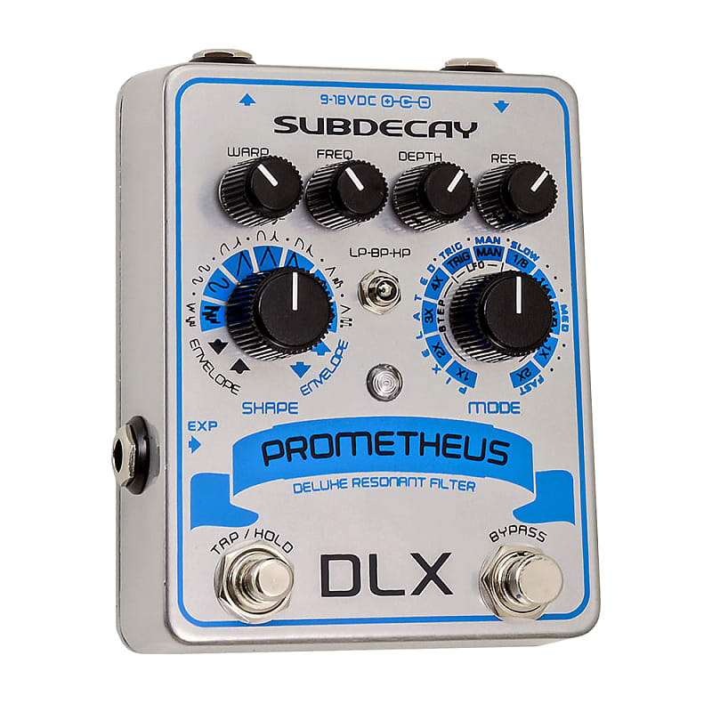 Subdecay Prometheus DLX Resonant Filter Pedal - LTD Chrome | Reverb