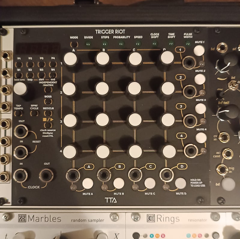 Tiptop Audio Trigger Riot Sequencer 2020s - Black | Reverb