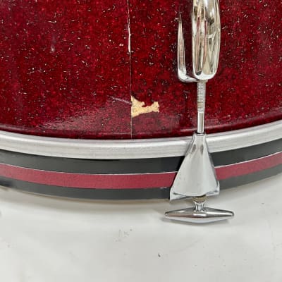 Slingerland Sparkling red 1965 - Red Sparkle | Reverb