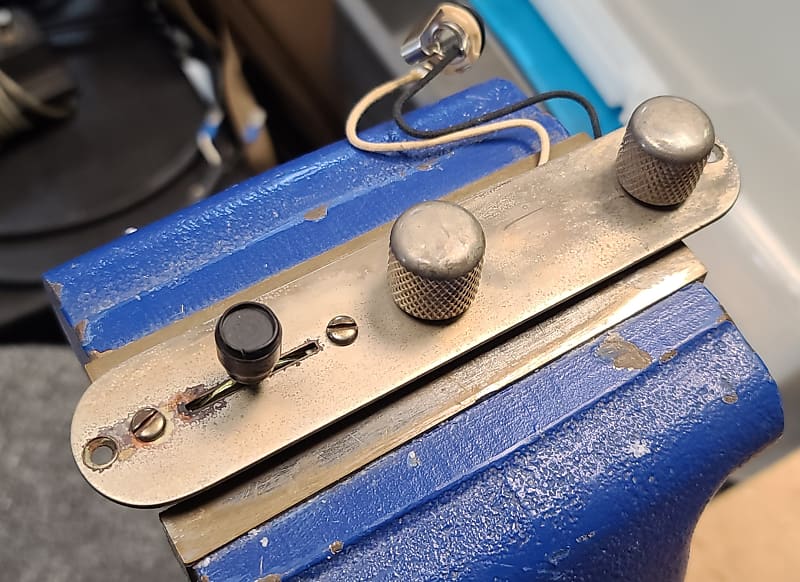 Tribute Nocaster Extreme Relic Control Plate / Circuit - Aged | Reverb