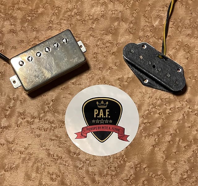 Pickups by Pete A Flynn Hum Single Keef pickup set | Reverb