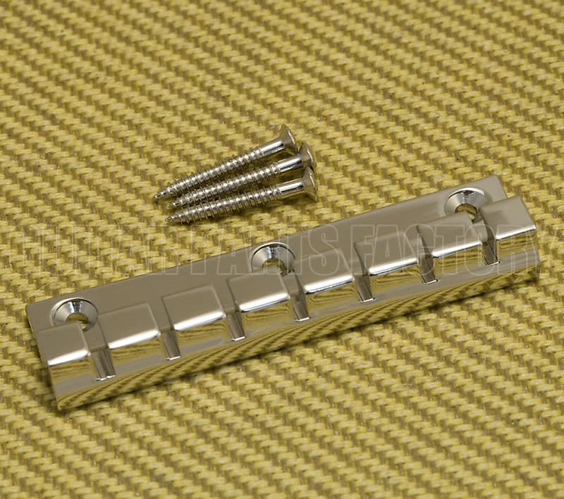 ATP-7-N Nickel Plated Brass 7-string Anchor Type Tailpiece | Reverb
