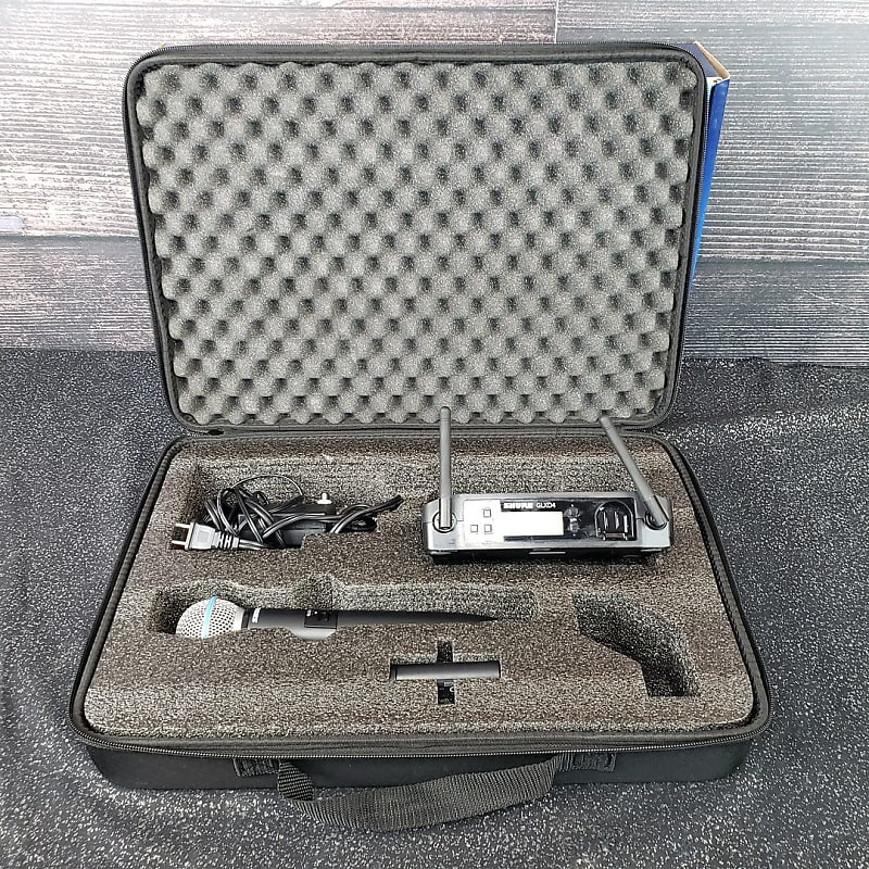 Shure GLXD24 Wireless with Beta 58A Transmitter Handheld | Reverb