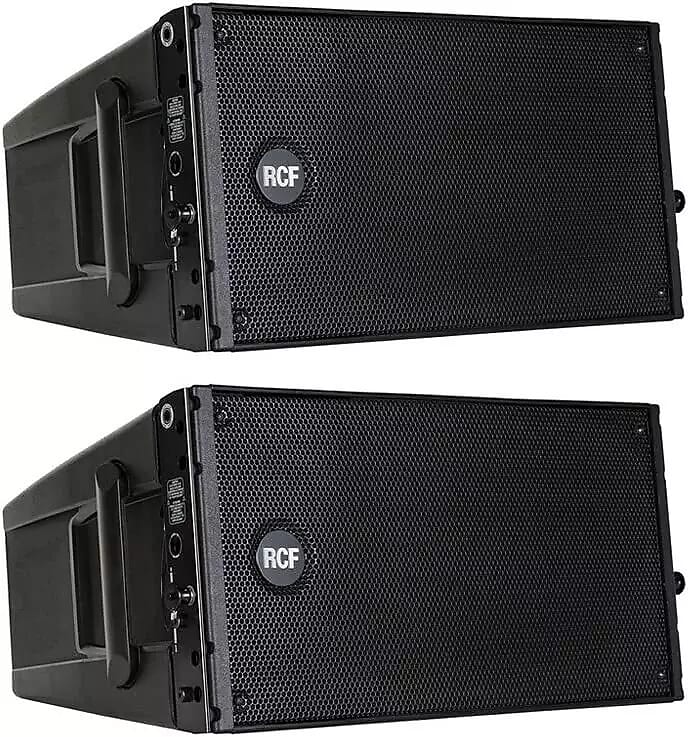 2x RCF HDL 10-A Active Line Array Module 1400W Amplified DJ / | Reverb