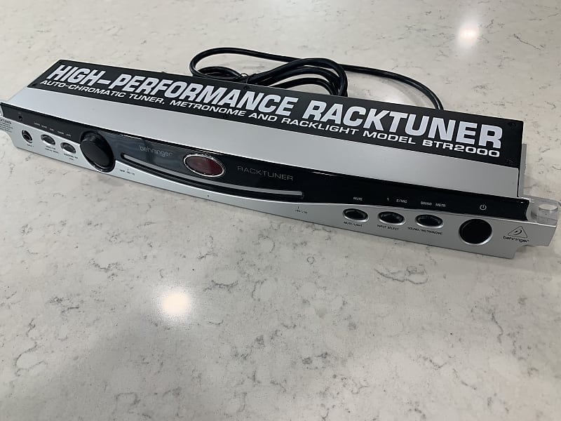 Behringer rack tuner BTR2000 | Reverb