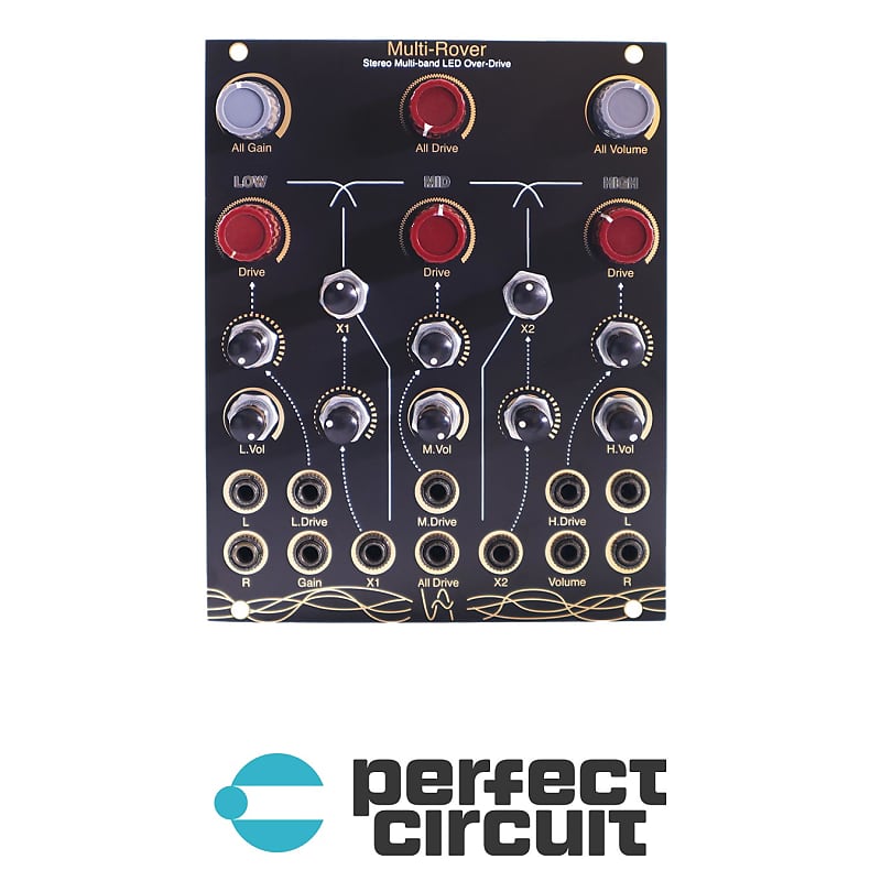 VoicAs Multirover Multiband Stereo Overdrive | Reverb