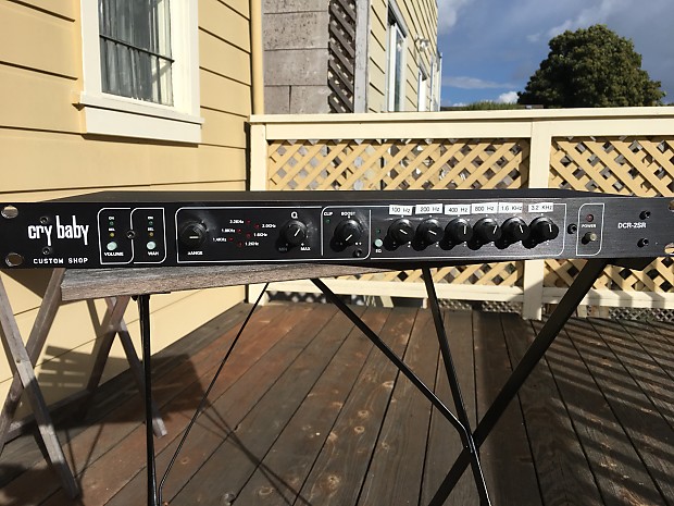 Dunlop Cry baby custom shop DCR-2SR rack wah | Reverb