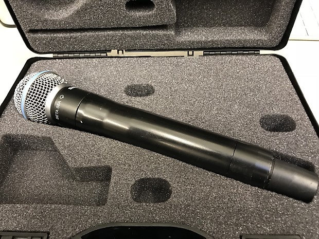 Shure Axient ATX200/ Beta 58 Capsule - G1 Band Handheld RF | Reverb