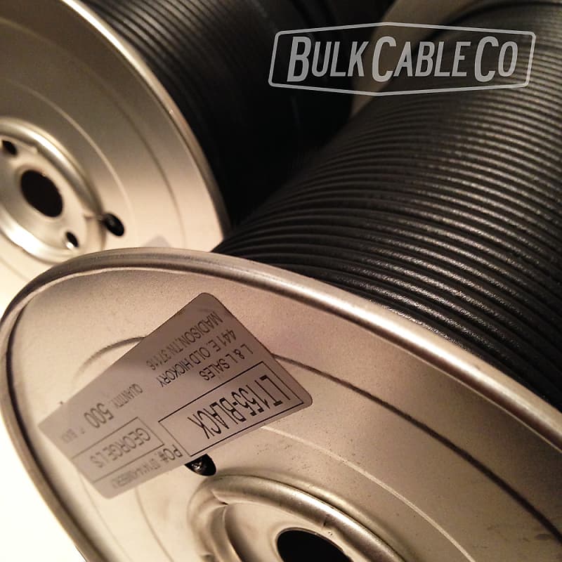 GEORGE L's Black .155 Cable - Bulk Guitar FX Pedal | Reverb Australia