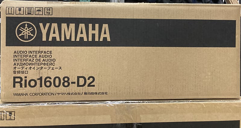 Yamaha RIO1608-D2 16-input / 8-output Dante Stage Box | Reverb