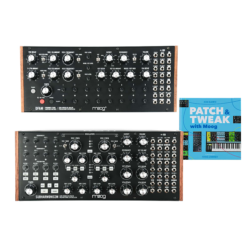 Moog Sound Studio Subharmonicon and DFAM Semi Modular | Reverb