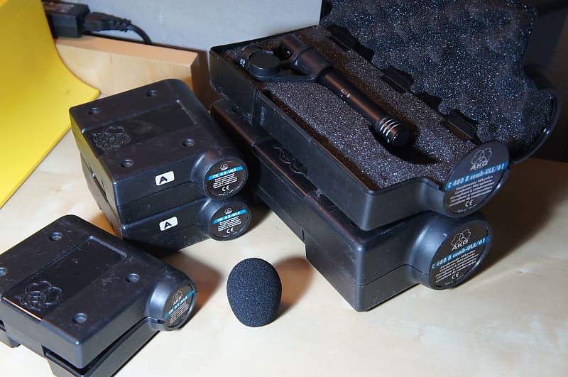 AKG C 480 B - Pair 2 Preamps/2 CK 62-ULS/2 CK 61-ULS - | Reverb