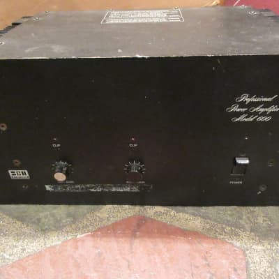 BGW Series 600 Professional Power Amplifier Used | Reverb