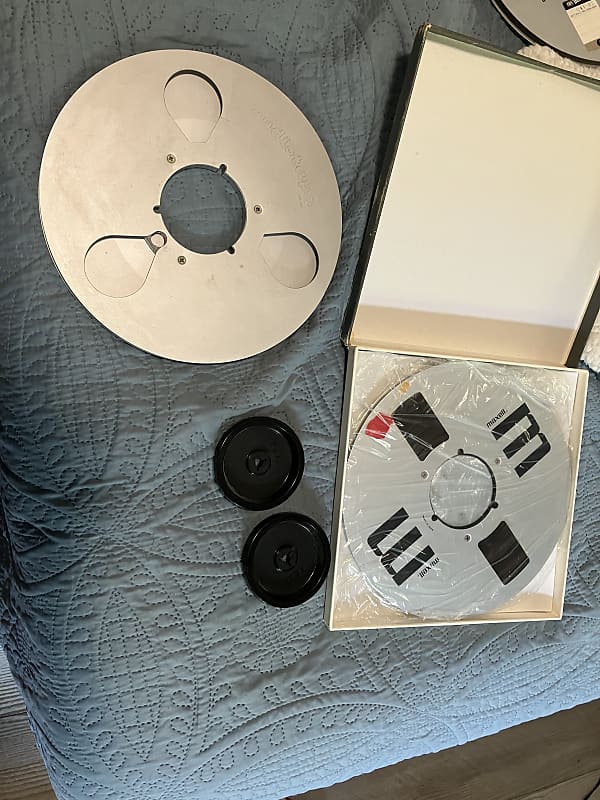 SET OF 2 TEAC 10.5" Large Reel to Reel Hub Adapters plus | Reverb