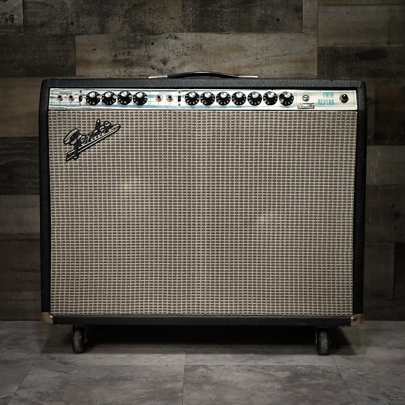 Vintage Fender Twin Reverb with Blackface Rewire Upgrade | Reverb