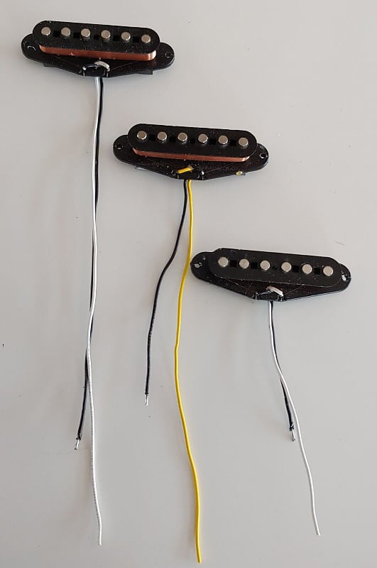 2015 MIM Fender Standard Stratocaster pickups - Set of 3 | Reverb