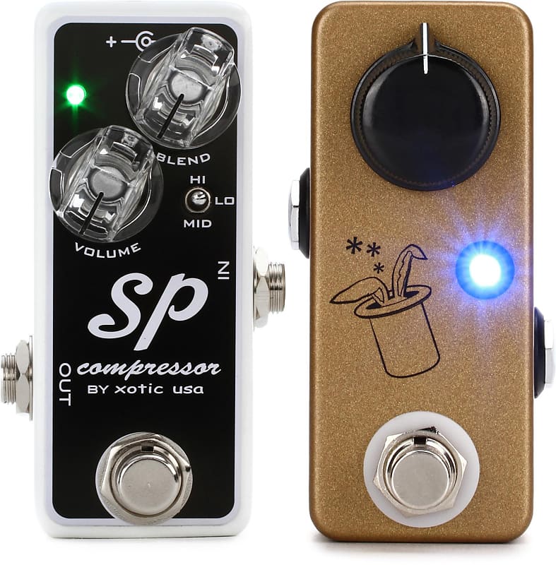 Xotic SP Compressor Mini Compressor Pedal Bundle with JHS | Reverb