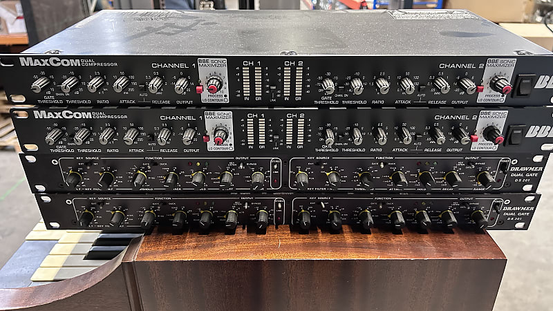 BBE MaxCom Dual-Channel Compressor/Limiter/Gate with | Reverb Sweden