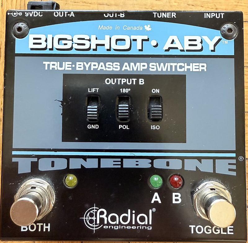 Radial Tonebone Bigshot ABY/Y MKII 2021 - Black | Reverb