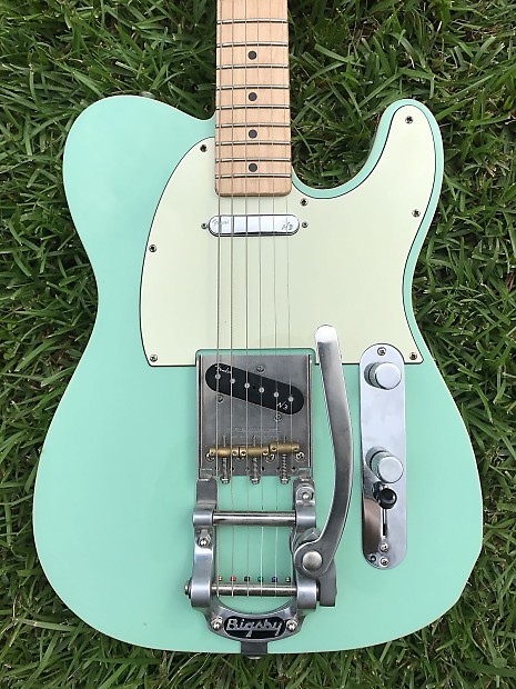 Fender /XGP Partscaster Telecaster Double Bound Seafoam Green | Reverb