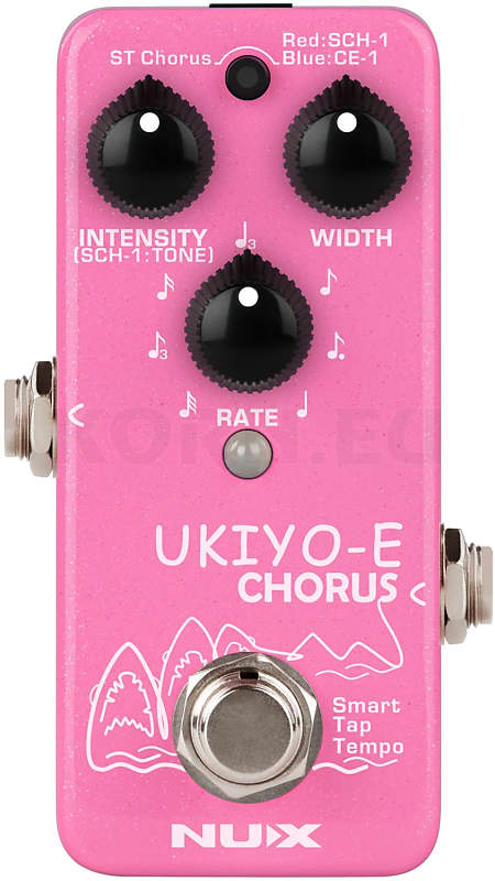 NuX Mini Core Ukiyo-E Chorus Pink | Reverb
