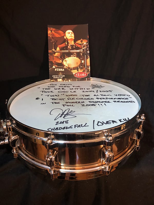 Jason Bittner’s Shadows Fall “The War Within” 2004 Tama | Reverb