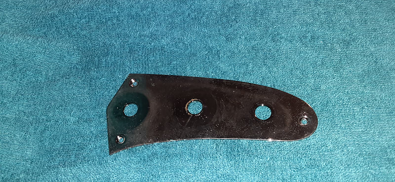 Fender Modern Player Marauder Control Plate Chrome RARE | Reverb