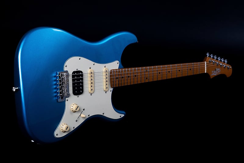 Jet Guitars JS-400 S-Type HSS Electric Guitar in Lake | Reverb UK