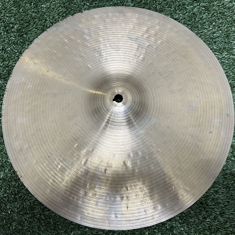 Zildjian Vintage K 15” Crash Cymbal (center damage) | Reverb