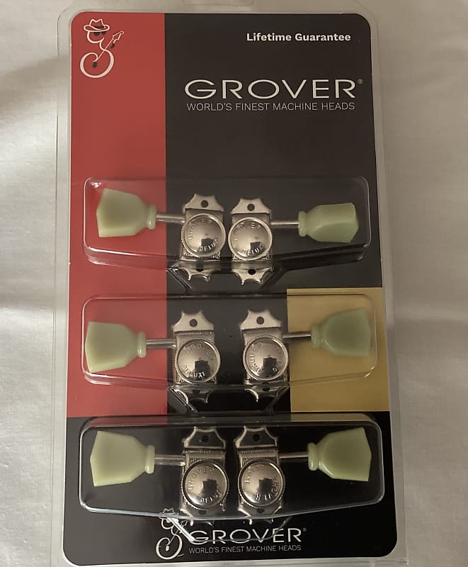 Genuine Grover Vintage Locking SD90 3x3 Nickel, | Reverb Canada