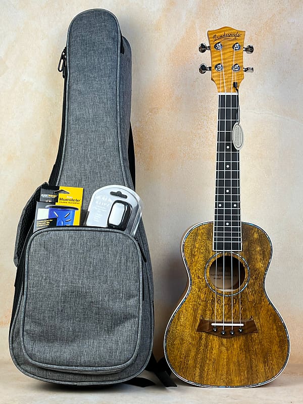Concert Mango Ukulele Beginners Bundle Uke, Case, Strap, | Reverb