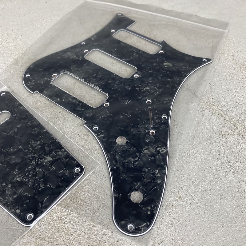 PRS NF3 SE pickguard & backplate 3ply black pearloid | Reverb
