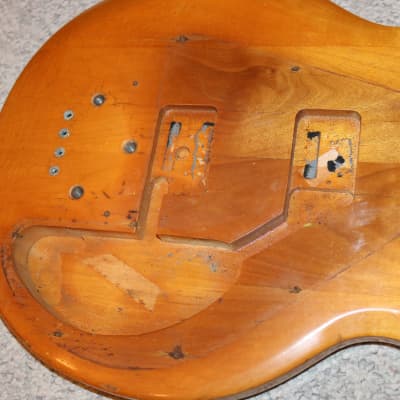 Vintage 1970s Gibson Ripper Bass Body & Neck Husk Project - | Reverb