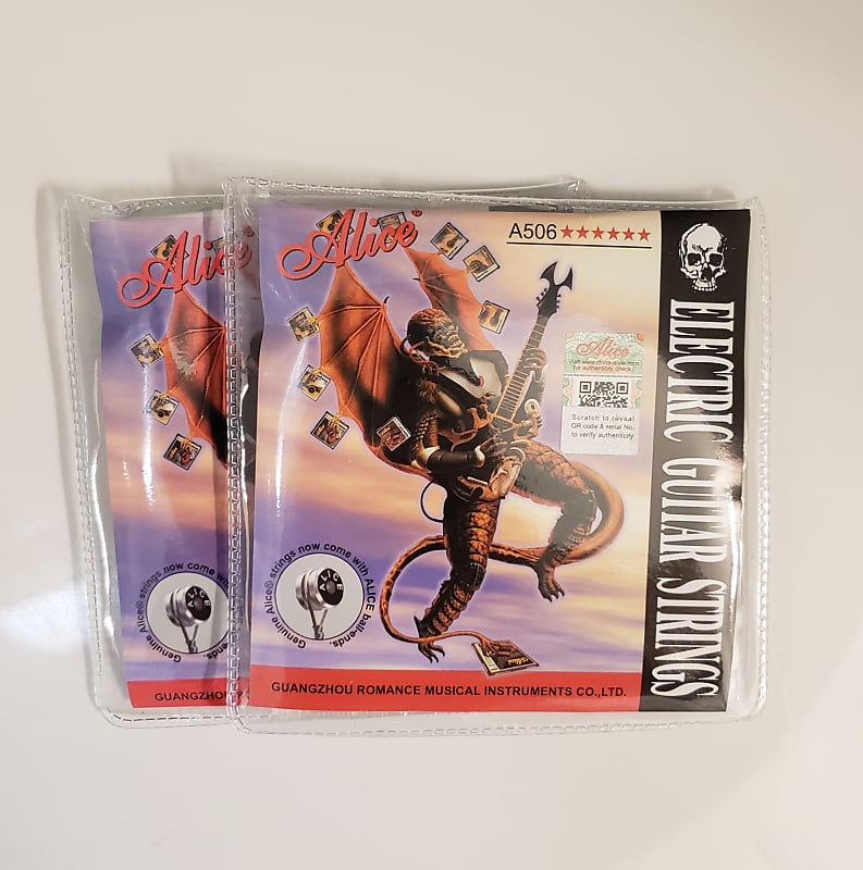 Alice A506-SL Electric Guitar Strings - Super Light (9-42) (2 | Reverb