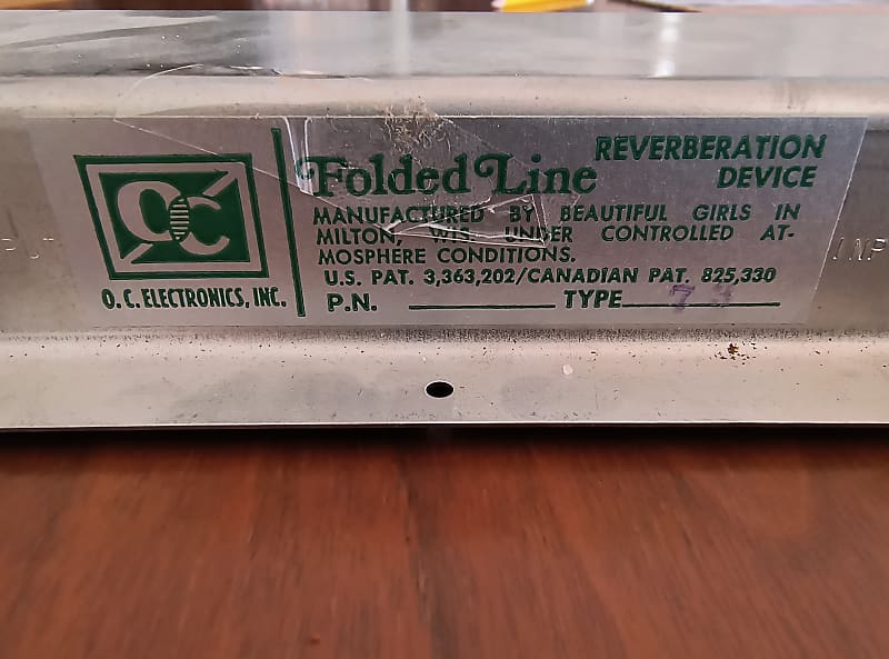 O.C. Electronics Folded Line Model 73 Reverb Tank - | Reverb