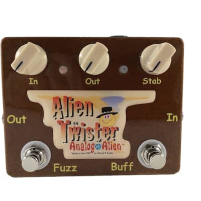 Analog Alien Fuzzbubble-45 Overdrive / Fuzz Pedal w/ Patch | Reverb