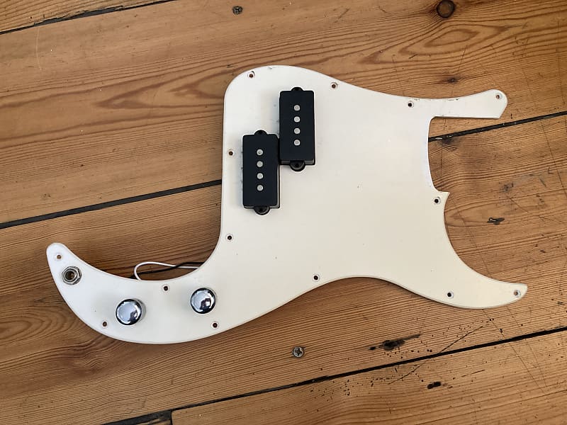 1990s Aria Legend Precision Bass Guitar Loaded Scratchplate | Reverb