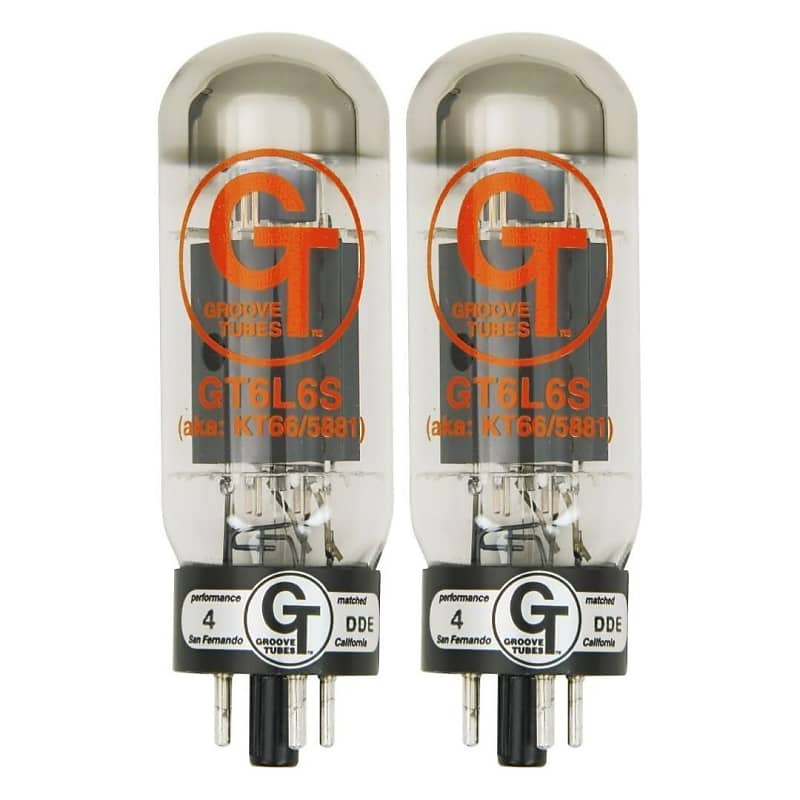 Groove Tubes GT-6L6-S Medium Output Power Tubes Duet for | Reverb