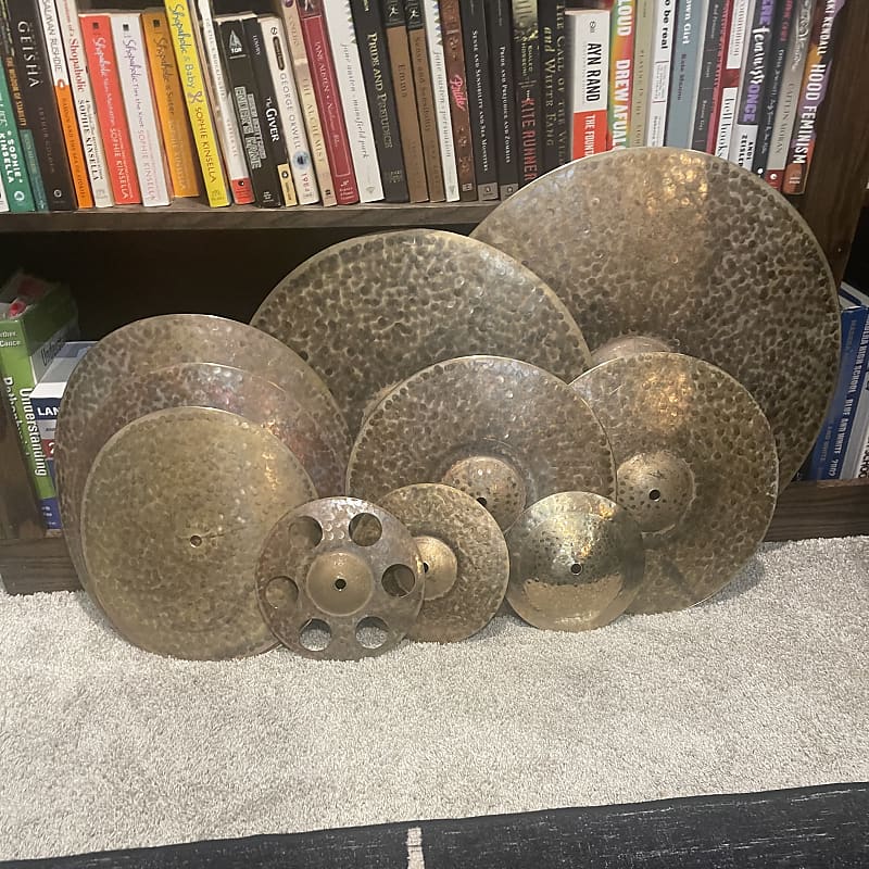 Zultan Raw Hand Made in Turkey Cymbal set | Reverb